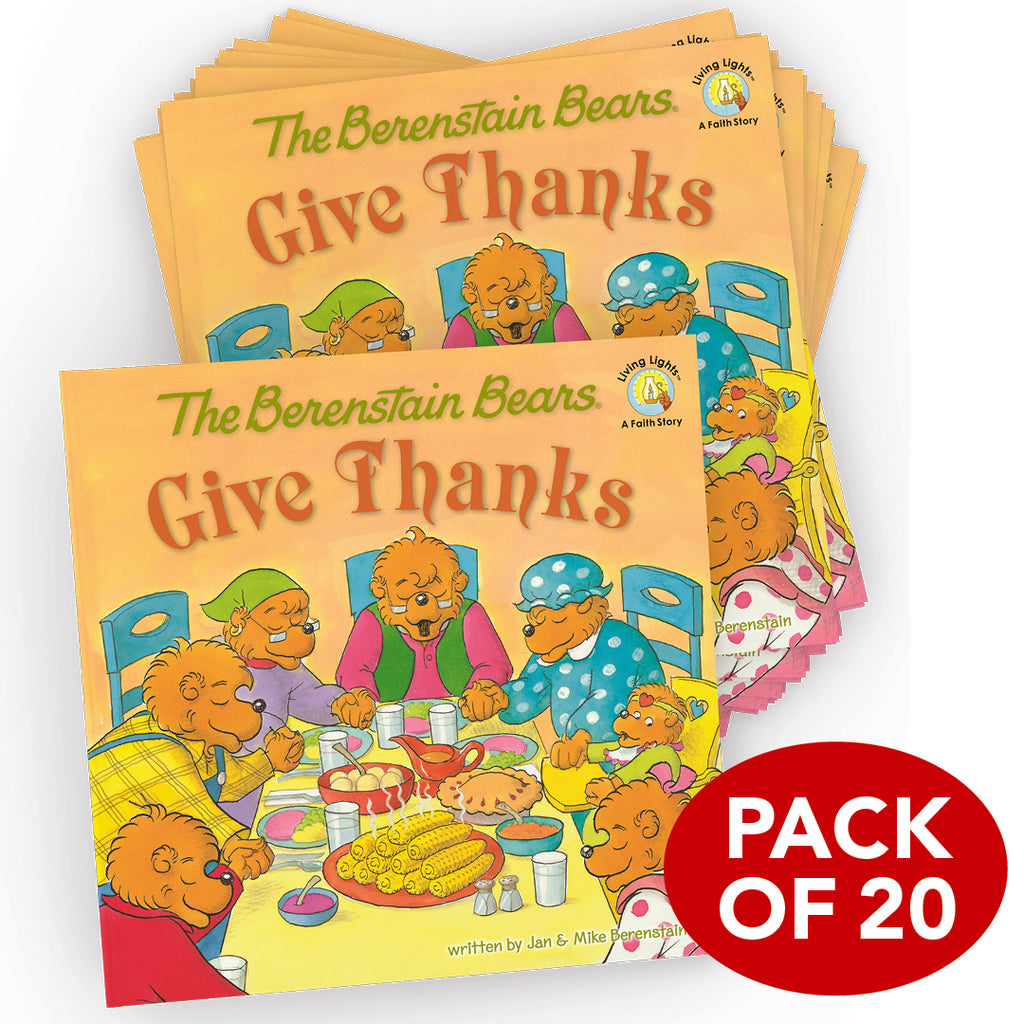 The Berenstain Bears Give Thanks 20-pack Bundle – ChurchSource
