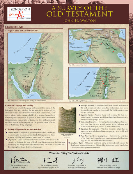 A Survey of the Old Testament Laminated Sheet – ChurchSource