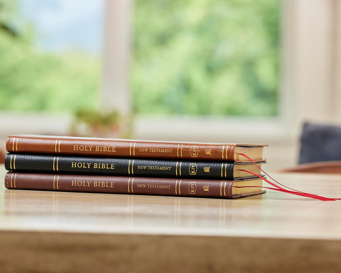 KJV, Personal Size New Testament, Red Letter, Comfort Print – ChurchSource