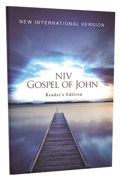 NIV, Pocket Gospel of John, Reader's Edition, Paperback, Case of 200 B ...