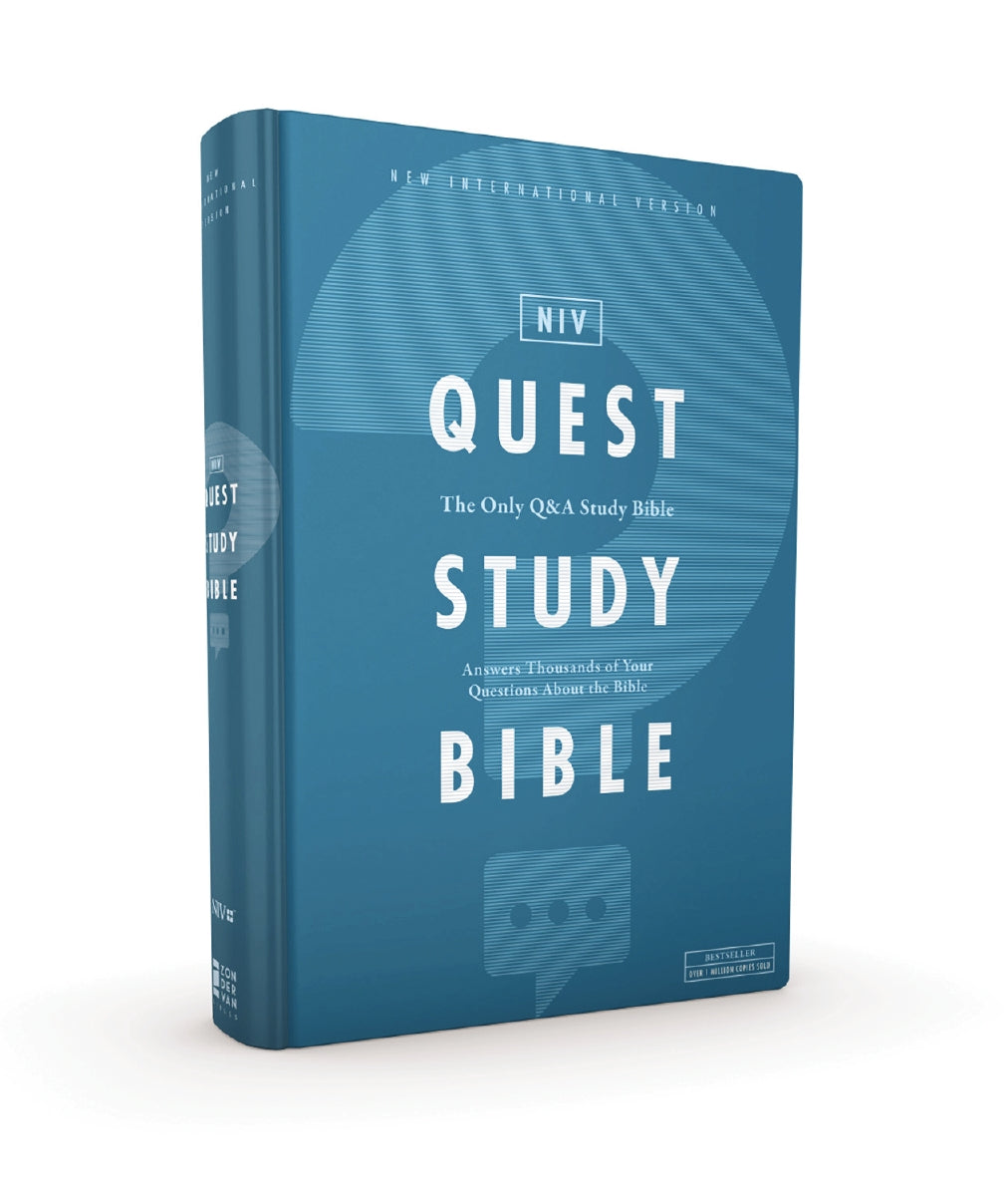 NIV, Quest Study Bible, Comfort Print: The Only Q and A Study Bible ...