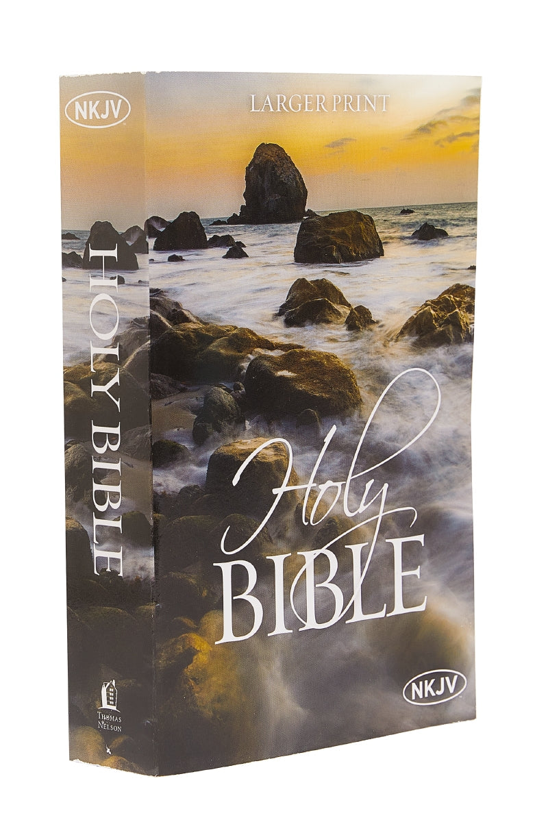 The NKJV, Holy Bible, Larger Print, Paperback: Holy Bible, New King Ja ...