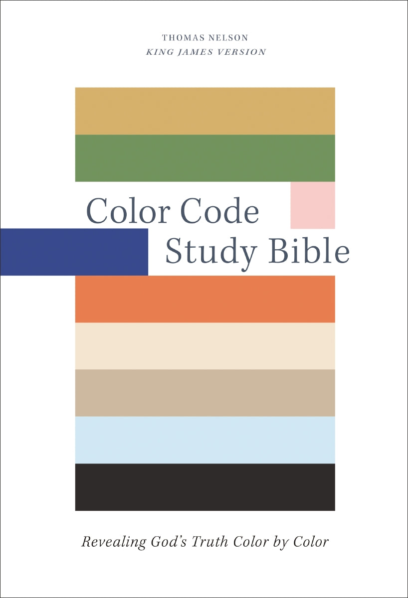 Color Code Study Bible, Revealing God's Truth Color by Color (KJV, Har ...
