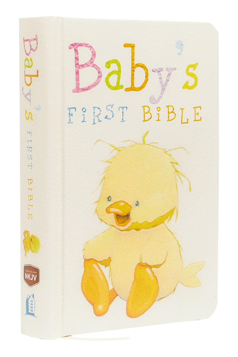 NKJV, Baby's First Bible, Hardcover, White: Holy Bible, New King James ...