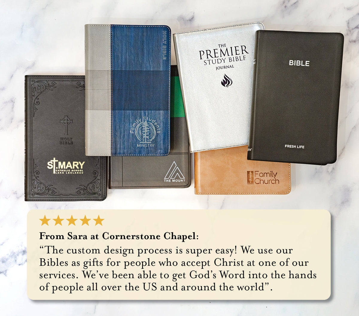 Custom Bibles & Logo Imprinting for Churches | FREE Quote - ChurchSource