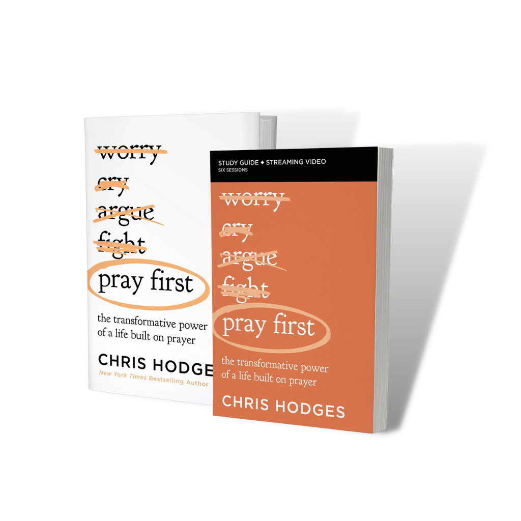 Pray First Book + Study Guide Bundle by Chris Hodges – ChurchSource