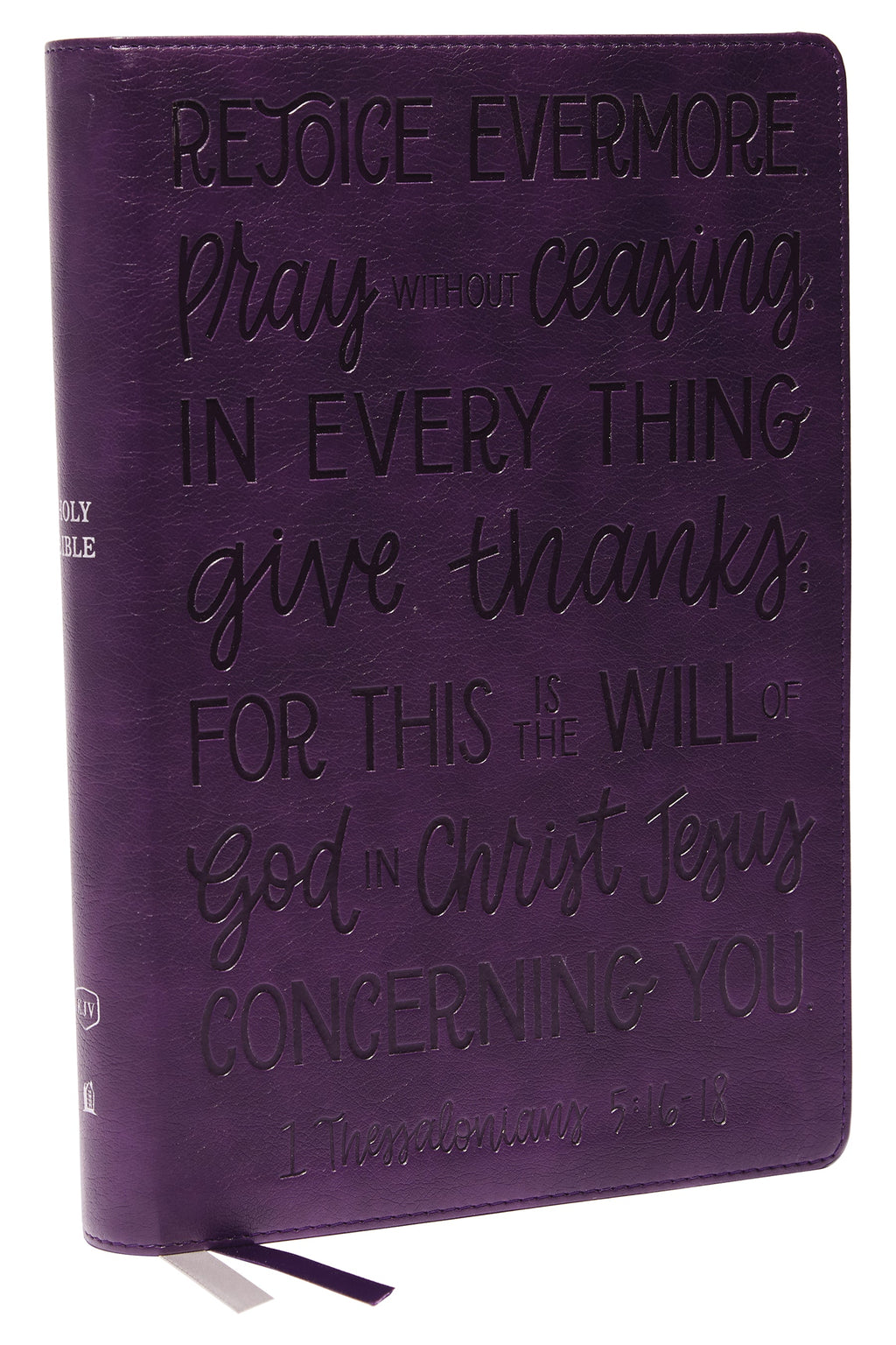KJV, Large Print Center-Column Reference Bible, Verse Art Cover Collec ...